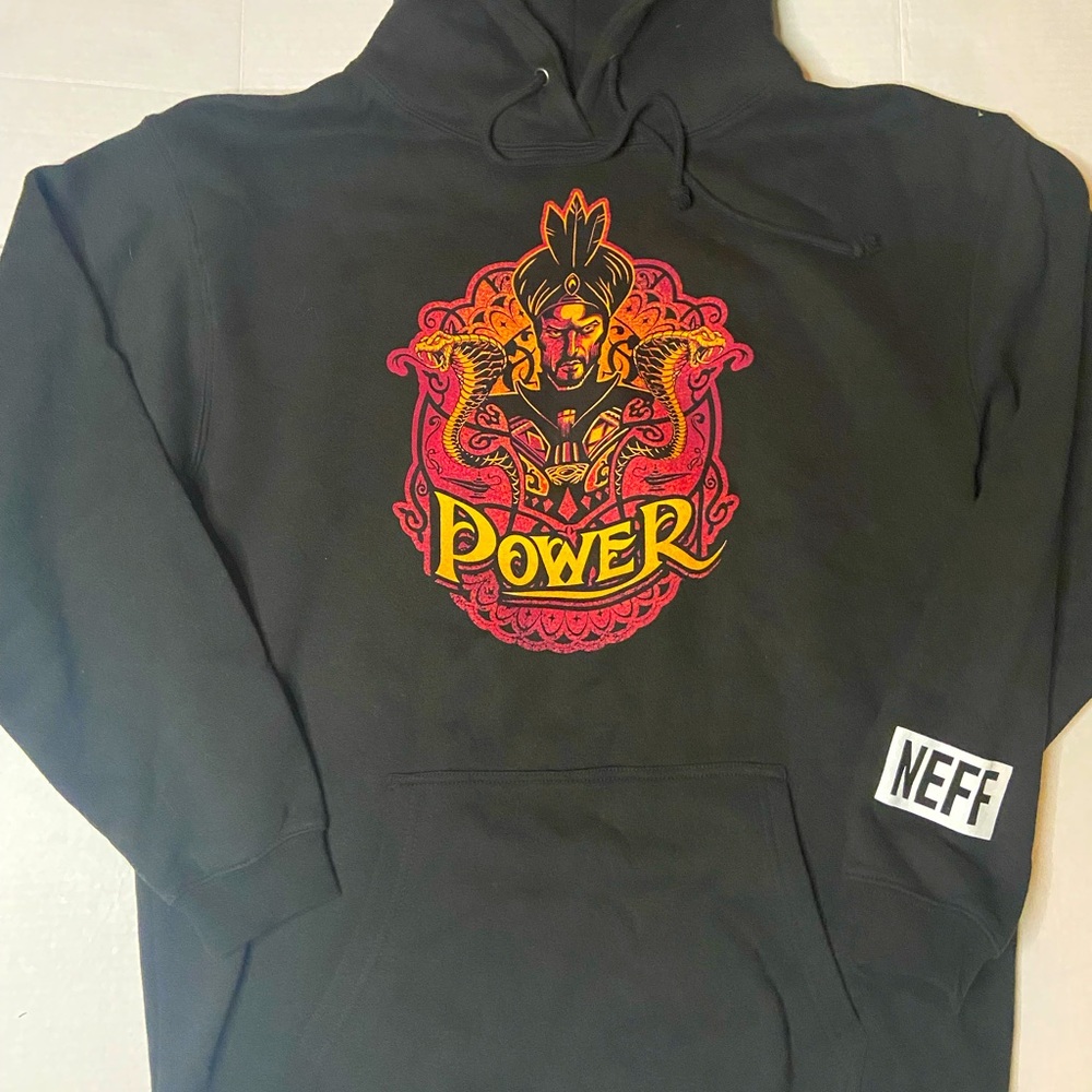 Disney’s Aladdin Jafar Power Black Hoodie -Neff -Mens - Gem